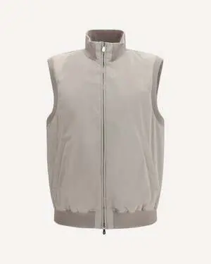 Brunello Cucinelli Sleeveless Vest Jacket - Grey