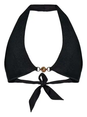 Versace Medusa Lurex Bikini Top