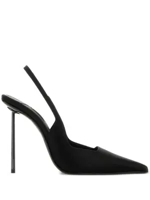 LE SILLA 110mm Satin Slingback Pumps