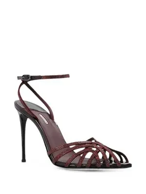 LE SILLA Embrace Crystal-embellished Sandals