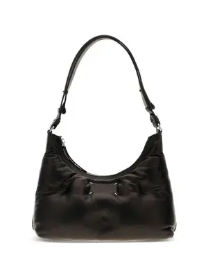 MAISON MARGIELA Glam Slam Leather Shoulder Bag - Black