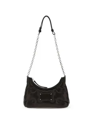 MAISON MARGIELA Glam Slam Flap Shoulder Bag - Black