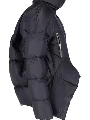 Herno High Neck Zip Up Padded Jacket