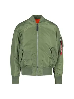 Alpha Industries Bomber Jacket "ma-1 - Green