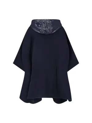 Moncler Wool Blend Cape