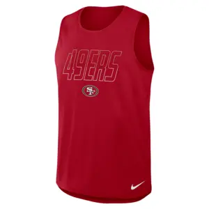 Nike San Francisco 49ers Dri-fit Nfl Tank Top - Red