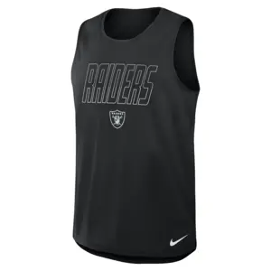 Nike Las Vegas Raiders Dri-fit Nfl Tank Top - Black