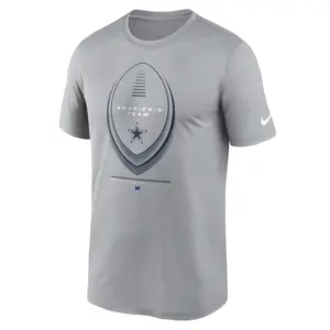 Nike Dallas Cowboys Legend Icon Dri-fit Nfl T-shirt - Grey