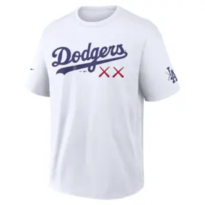 Nike Shohei Ohtani Los Angeles Dodgers Max90 X Kaws Mlb T-shirt - White