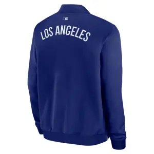 Nike Los Angeles Dodgers X Kaws Mlb Full-zip Bomber Jacket
