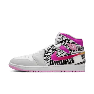 JORDAN Air 1 Mid Se Shoes - White
