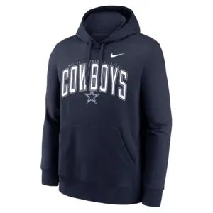 Nike Dallas Cowboys Club Nfl Pullover Hoodie - Blue