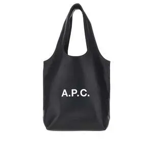 A.p.c. A.P.C. 'Ninon Small' Faux Leather Tote Bag Black