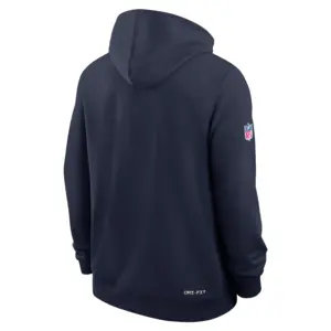 Nike Dallas Cowboys Sideline Standard Issue Dri-fit Nfl Pullover Hoodie