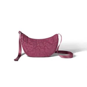 Nike Aura Floral Crescent Crossbody Bag - Red