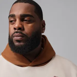 JORDAN Brooklyn Fleece Oversized Pullover Hoodie