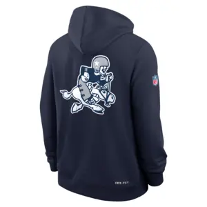 Nike Dallas Cowboys Alt Standard Issue Dri-fit Nfl Pullover Hoodie
