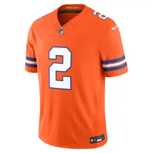 Nike Pat Surtain Ii Denver Broncos Nfl Limited Jersey - Orange