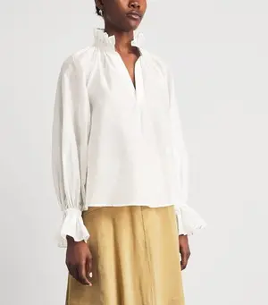 Polo Ralph Lauren Cotton-silk Lina Blouse
