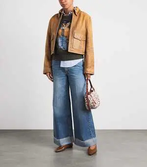 Polo Ralph Lauren Distressed Leather Jacket