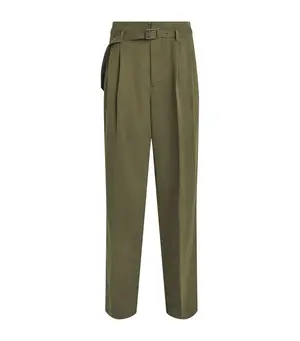 Polo Ralph Lauren Belted Straight Leg Trousers