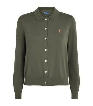 Polo Ralph Lauren Cotton Blend Cardigan - Green