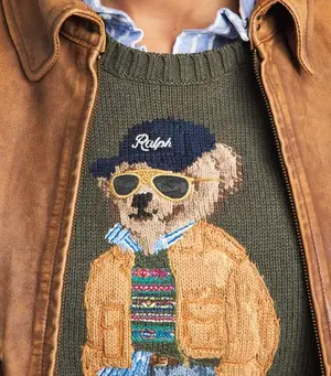 Polo Ralph Lauren Cotton Polo Bear Sweater