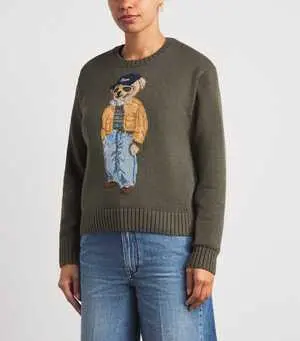 Polo Ralph Lauren Cotton Polo Bear Sweater