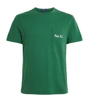 Polo Ralph Lauren Cotton Logo Custom Slim-fit T-shirt - Green