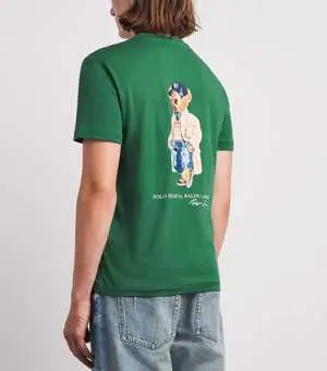 Polo Ralph Lauren Cotton Logo Custom Slim-fit T-shirt - Green