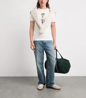 Polo Ralph Lauren Cotton Polo Bear T-shirt - White
