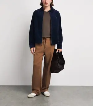 Polo Ralph Lauren Pintuck Polo Pony Sweatpants - Brown