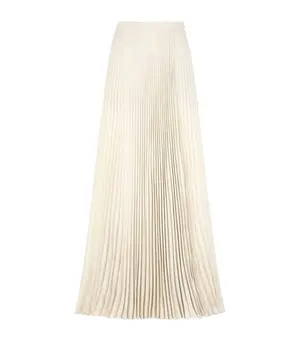 TOM FORD Pleated Wrap Maxi Skirt