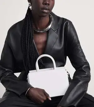 TALEL PARIS Medium Leather V2 Tote Bag