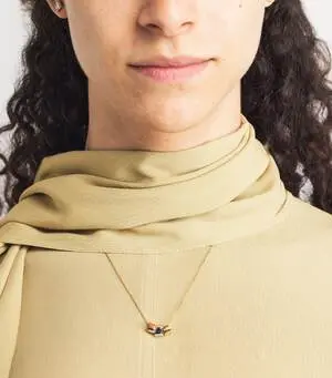 SUZANNE KALAN Mixed Gold Infinite Necklace