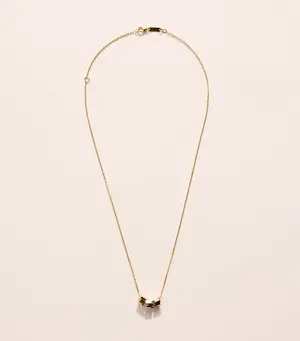 SUZANNE KALAN Mixed Gold Infinite Necklace