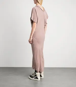 Rick Owens Velvet Abito Maxi Dress