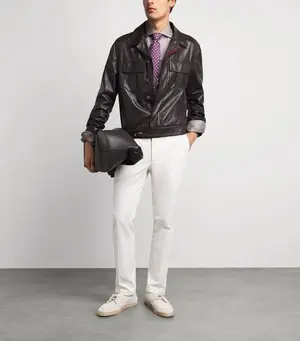 Eton Cotton Patterned Contemporary Fit Shirt