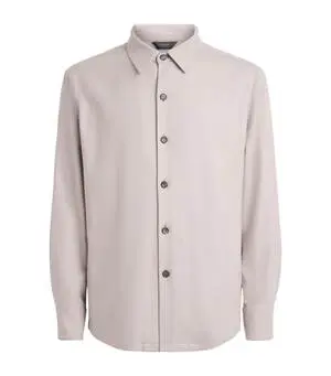 Colombo Wool-blend Overshirt - Beige