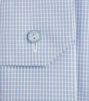 Eton Supima Cotton Check Slim Fit Shirt