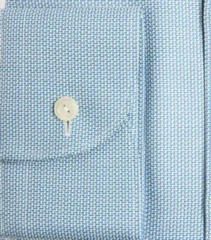 Eton Cotton Patterned Contemporary Fit Shirt