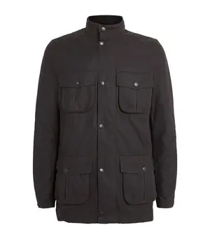 Barbour Waxed Corbridge Jacket - Brown