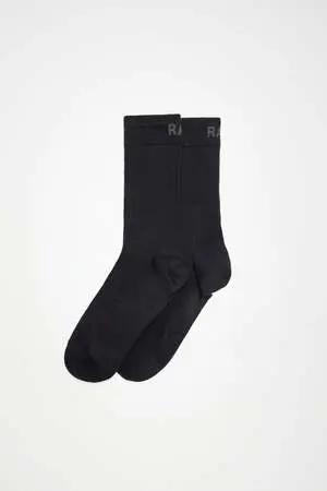 Rains Logo Socks 2-pack Black