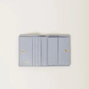 Miu Miu Small Matelassé Nappa Leather Wallet