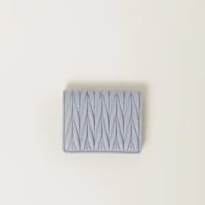 Miu Miu Small Matelassé Nappa Leather Wallet