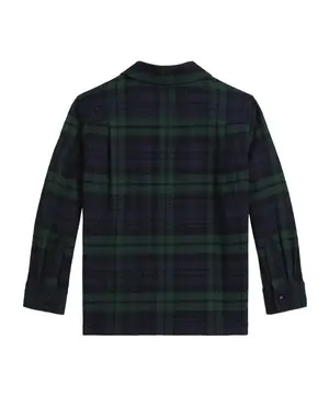 Polo Ralph Lauren Plaid Flannel Shirt With Classic Collar