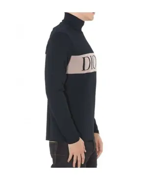Dior Logo High-neck Pullover