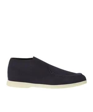 Loro Piana Gok Open Walk Casual Shoes - Navy Blue