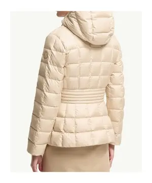 Moncler Engoulevent Square Quilted Hooded Short Down Jacket