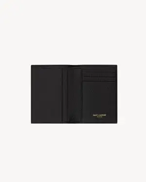 Saint Laurent Tiny Cassandre Credit Card Wallet